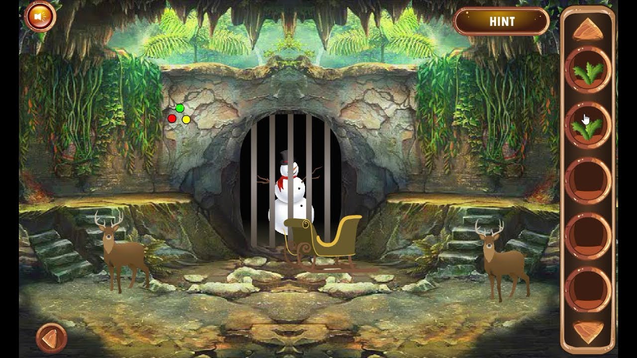 8b Snowman Escape walkthrough 8bGames. - YouTube