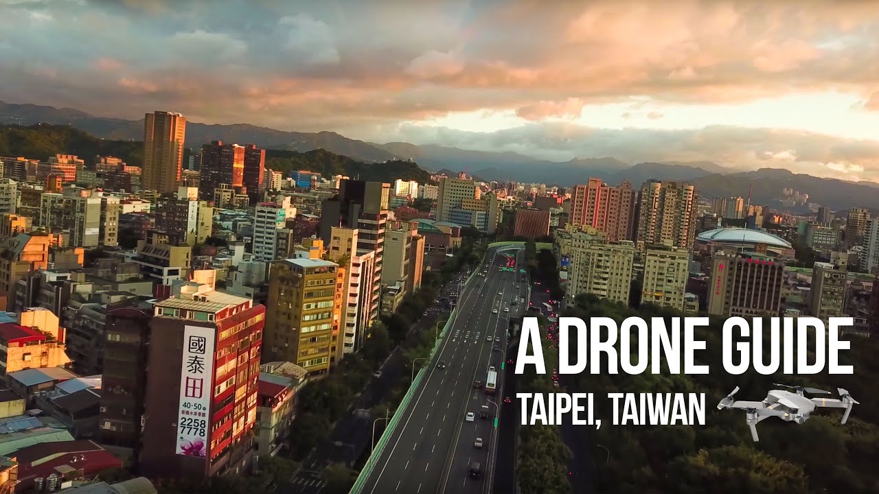 FLYING A DRONE IN DOWNTOWN TAIWAN- Taipei Drone Guide 4k - YouTube