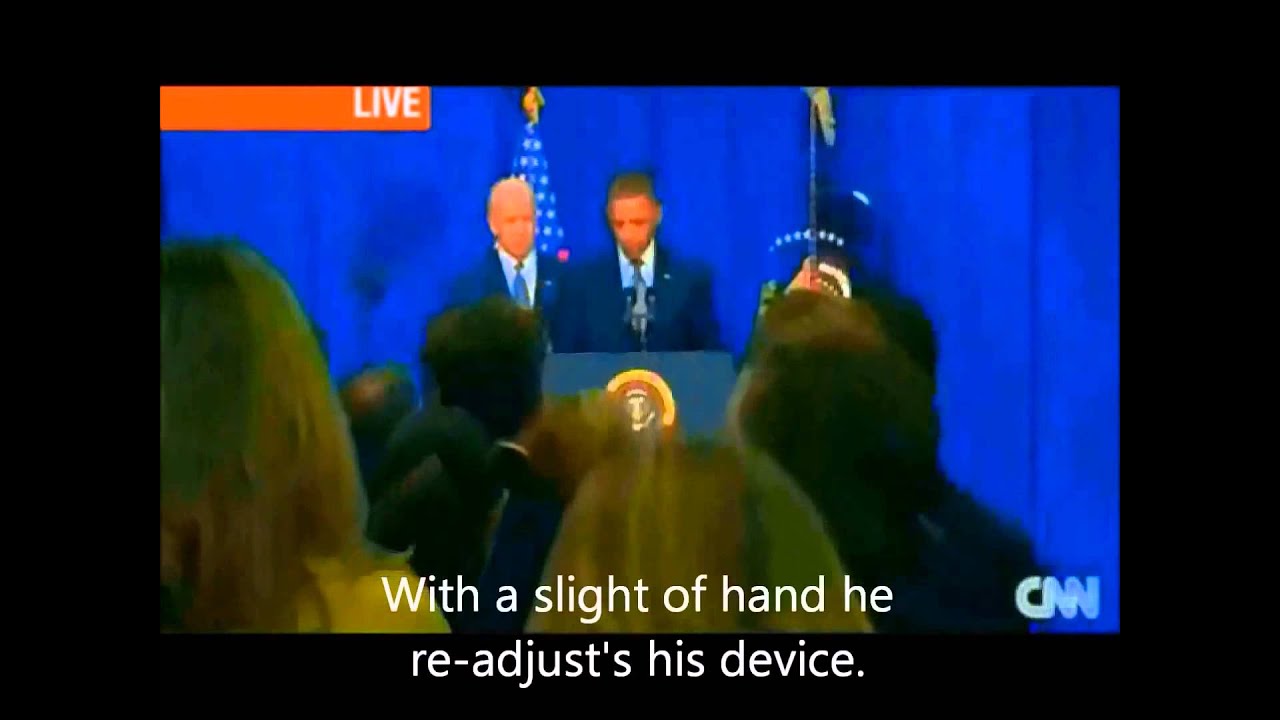 Footage of Obama Shape Shifting - YouTube