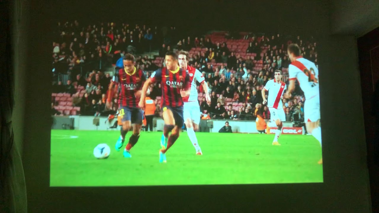 LUMOS Projector: Next-Level Pleasure For Watching Football Games - YouTube