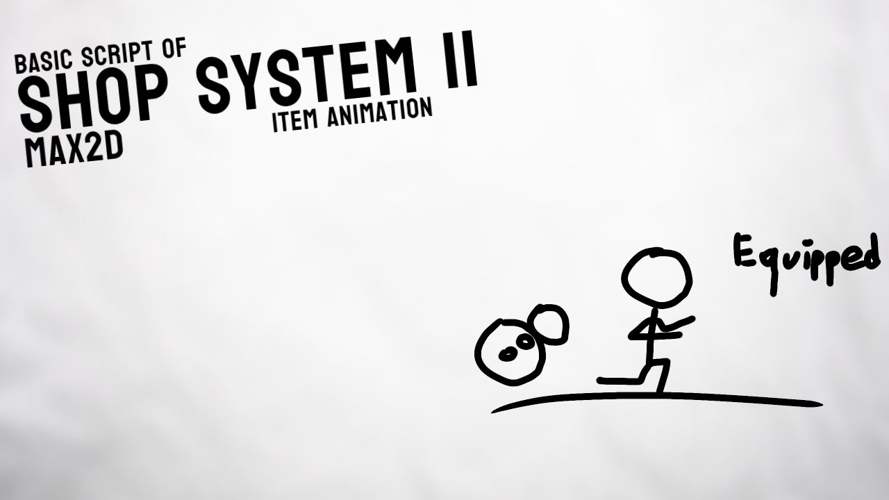 Basic Script Of Shop System II • Max2D - YouTube
