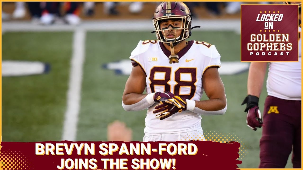Minnesota Gophers Tight End Brevyn Spann-Ford Joins the Show! His ...
