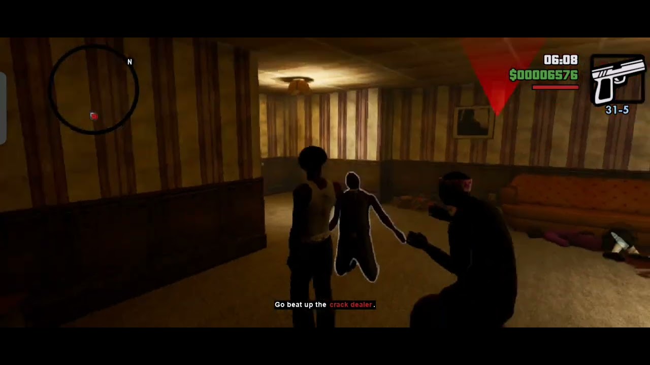 Cj raid ballas crack house - YouTube