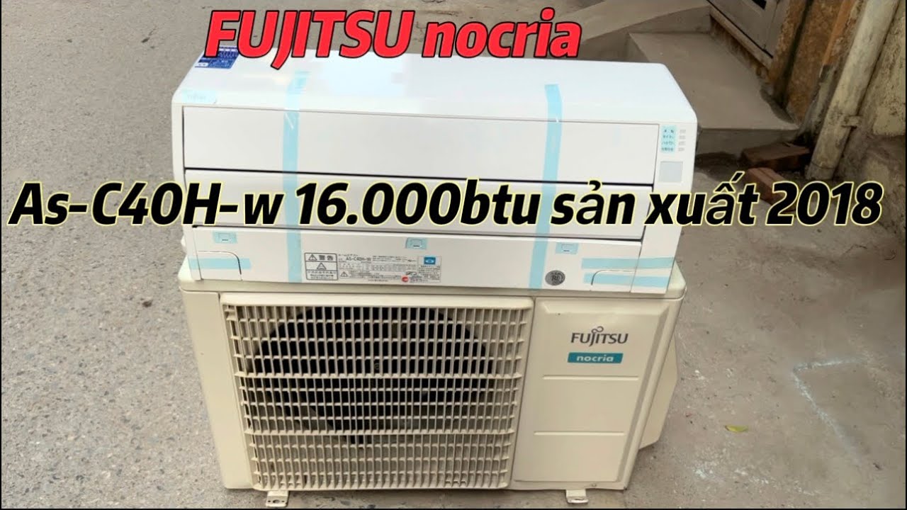 FUJITSU nocria điều hoà nhật bãi AS-c40H-w sản xuất 2018 tuyệt sắc giai ...