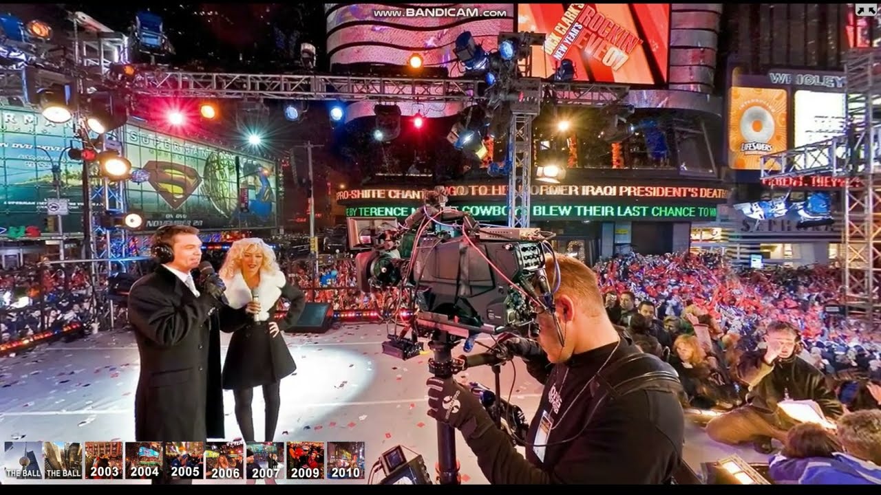 2007 Ball Drop (RARE PANORAMA AUDIO!!) - YouTube