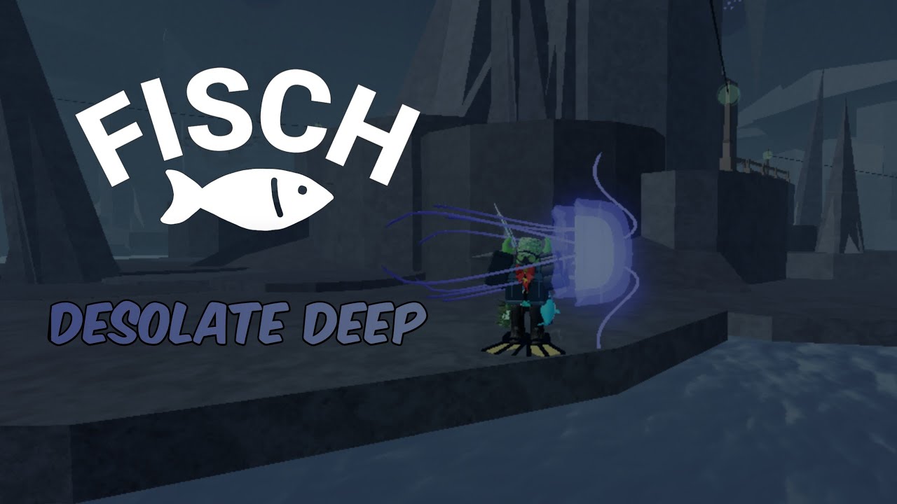 I tried to complete the Desolate Deep Bestiary | Roblox Fisch Gameplay ...