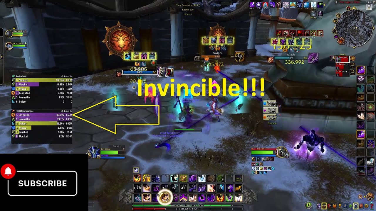 11.2 Shadow Priest Single-Button Assistant Solo Shuffle | WoW PvP Arena ...