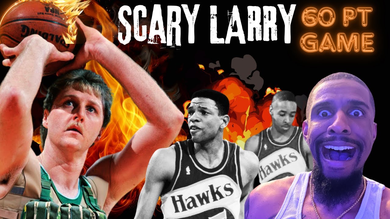 HIS BEST GAME EVER! Larry Bird's LEGENDARY 60 Point Game (FIRST TIME ...
