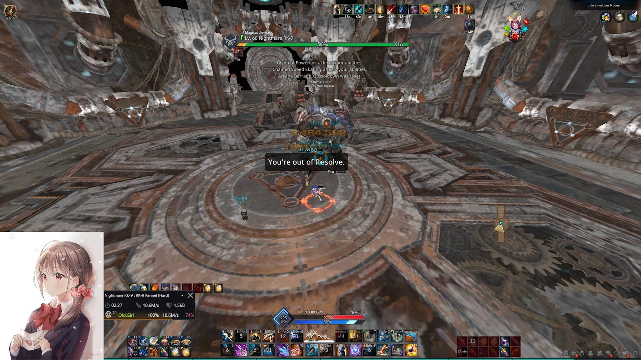 RK9 HM Solo RK-9 (last boss) - YouTube