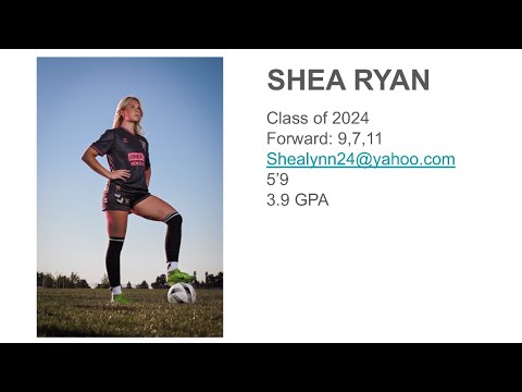 Shea Ryan Highlight // Class of 2024 // Forward - YouTube