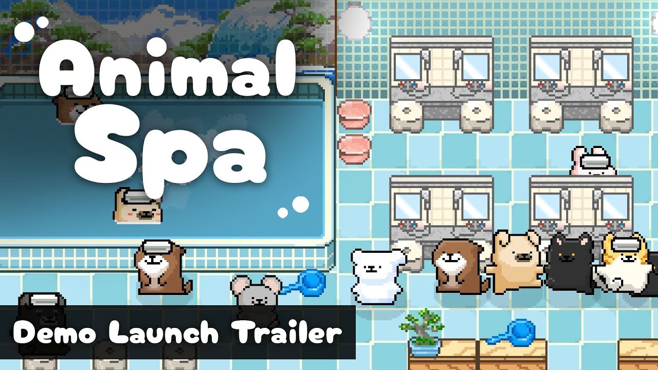 [Maltese's Fluffy Onsen] Demo Launch Trailer - YouTube