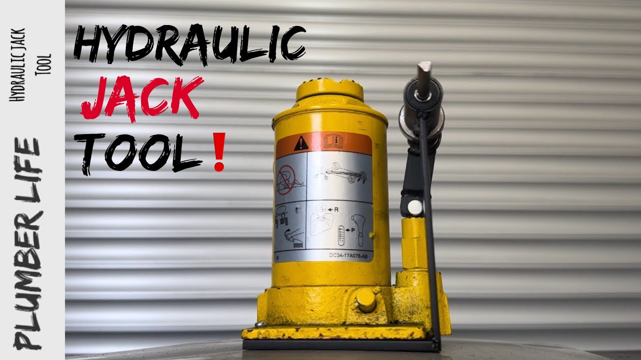 DIY Hydraulic jack tool hack to semi automatic - YouTube
