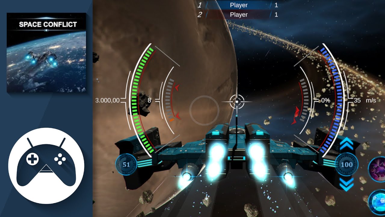 Space Conflict Gameplay (Android) - YouTube