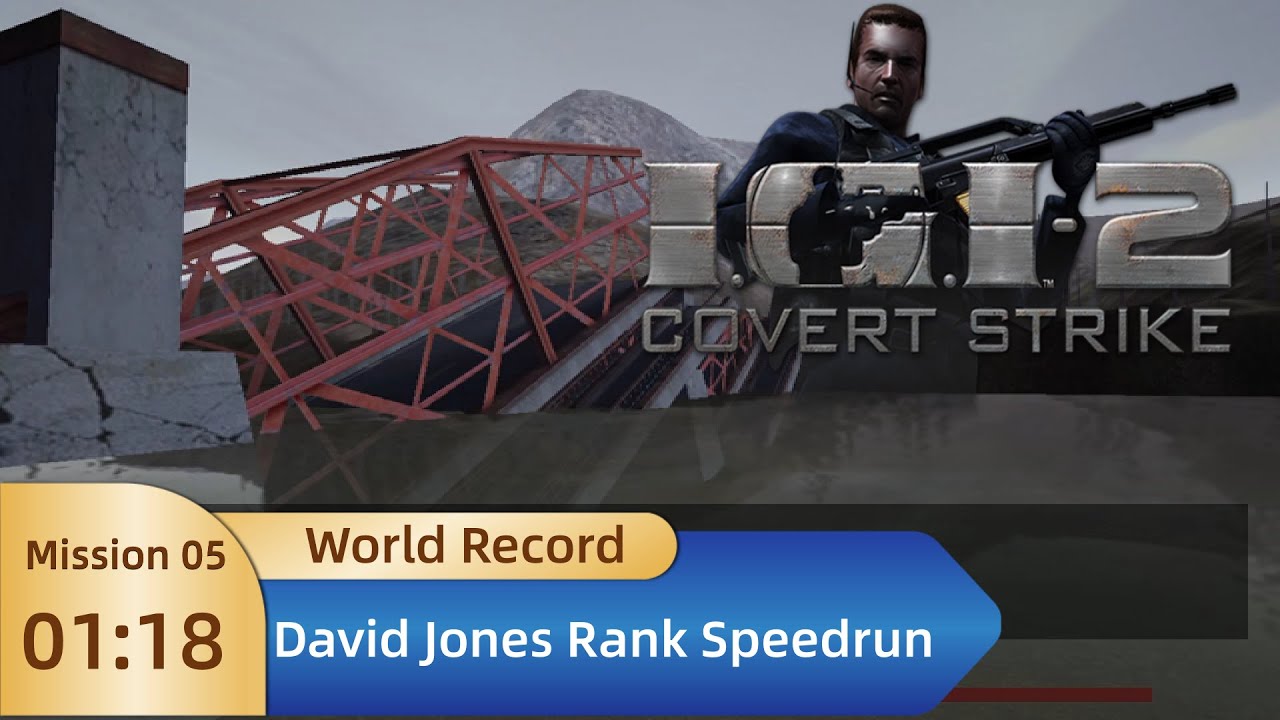 IGI 2 - Mission 5 David Jones Rank Speedrun World Record 1:18 (Any ...