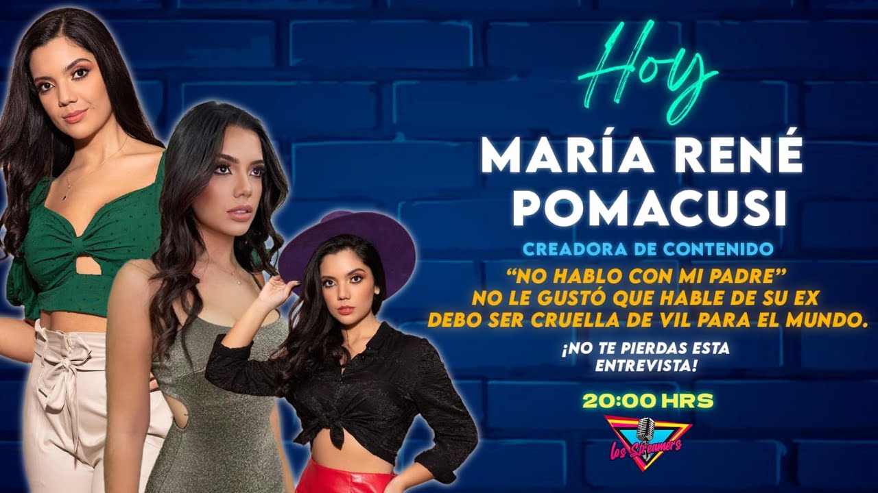 Hoy Maria René Pomacusi 💥“Mi padre dijo cosas muy lindas sobre mi” ️ ...