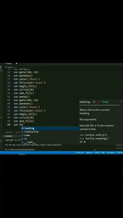 Make Car using python | #shorts - YouTube