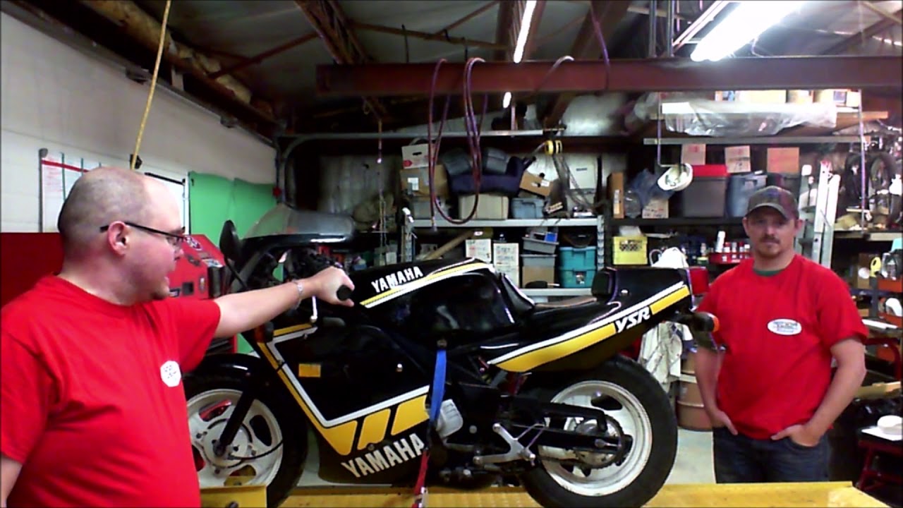 Gray Mane team owner Logan's '91 Yamaha YSR80 - YouTube