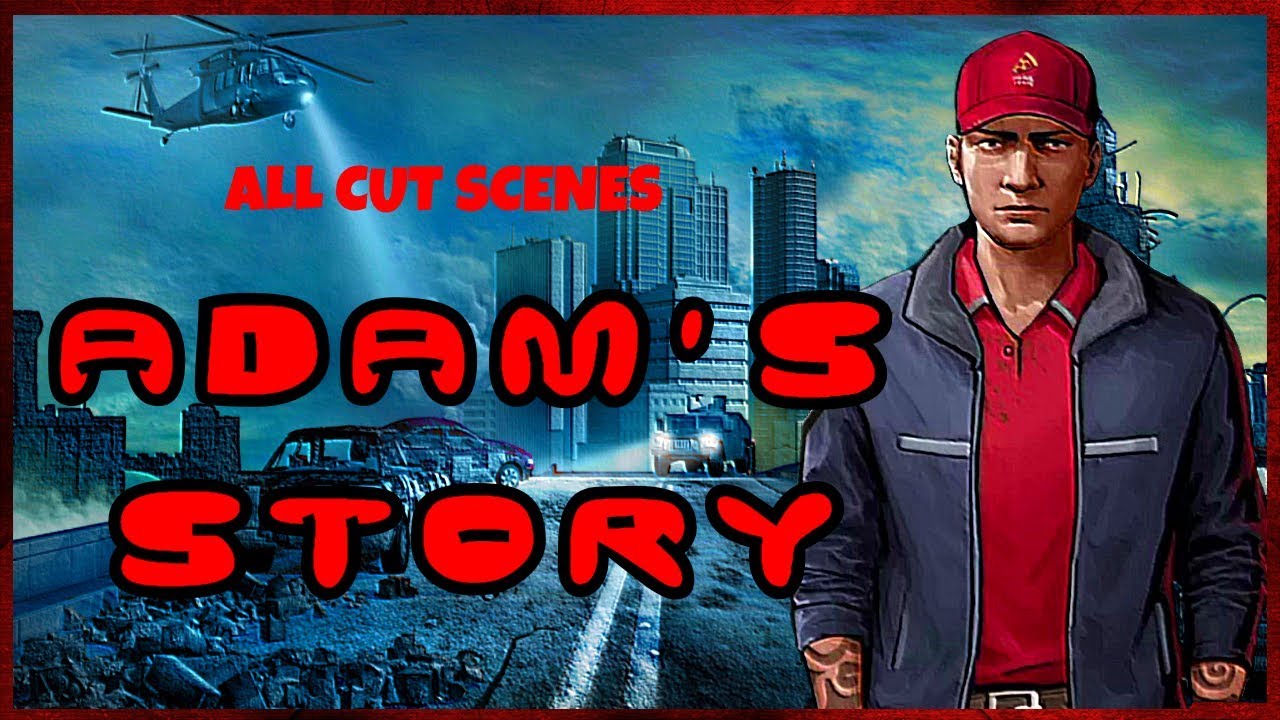 The Walking Dead: Road to Survival - Adam's Story (All Cut Scenes ...