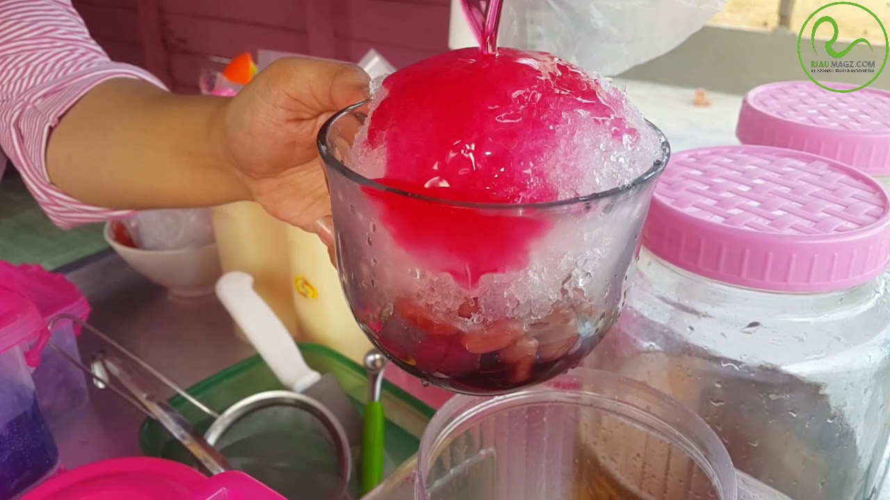 Es Campur Kacang Merah - Street Food - YouTube