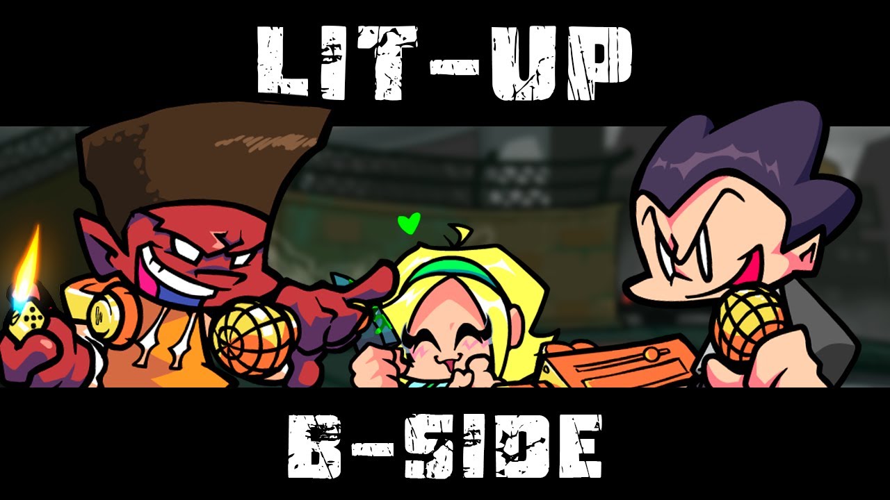 Lit Up (B-Side Mix) - Friday Night Funkin' - YouTube