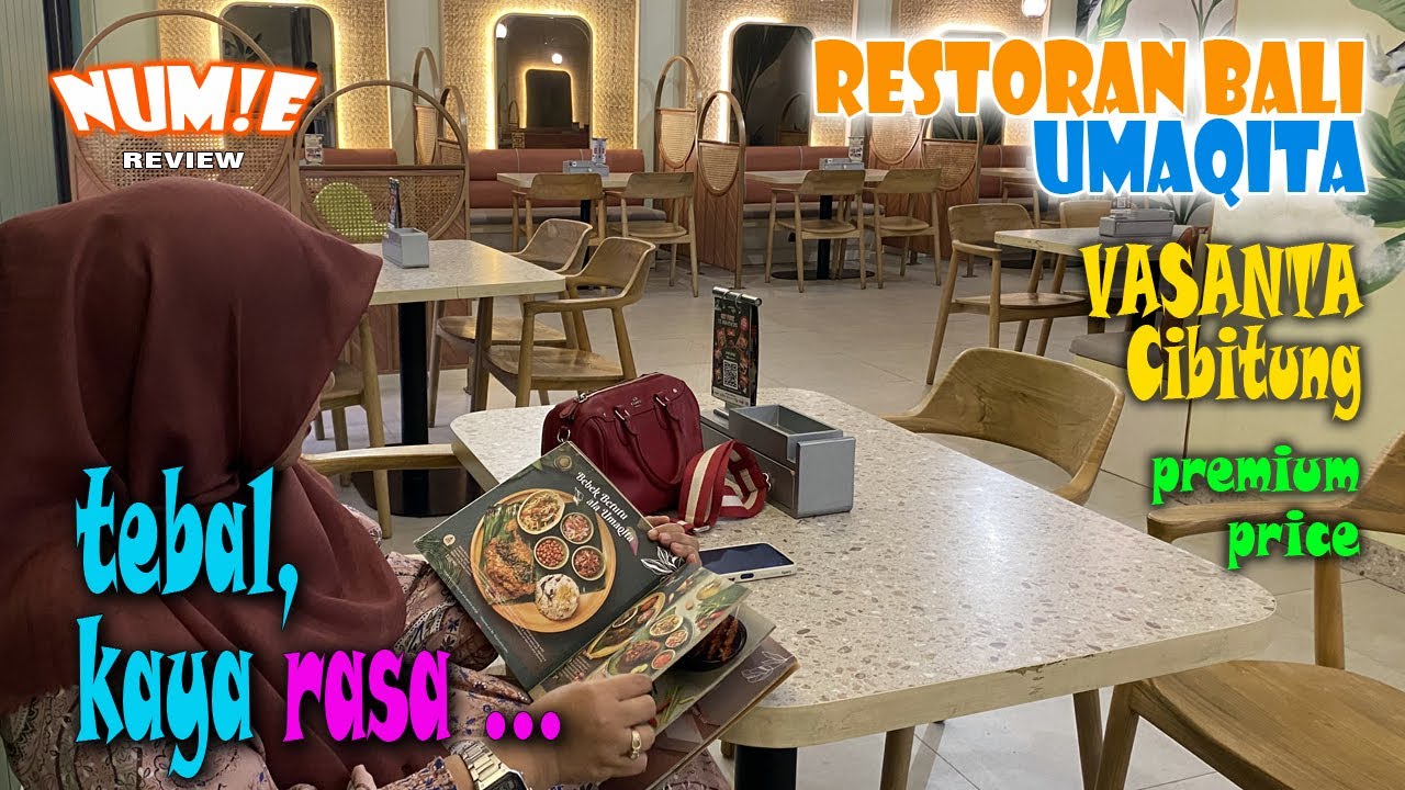 😋 Restoran Bali Umaqita Vasanta Cibitung - YouTube