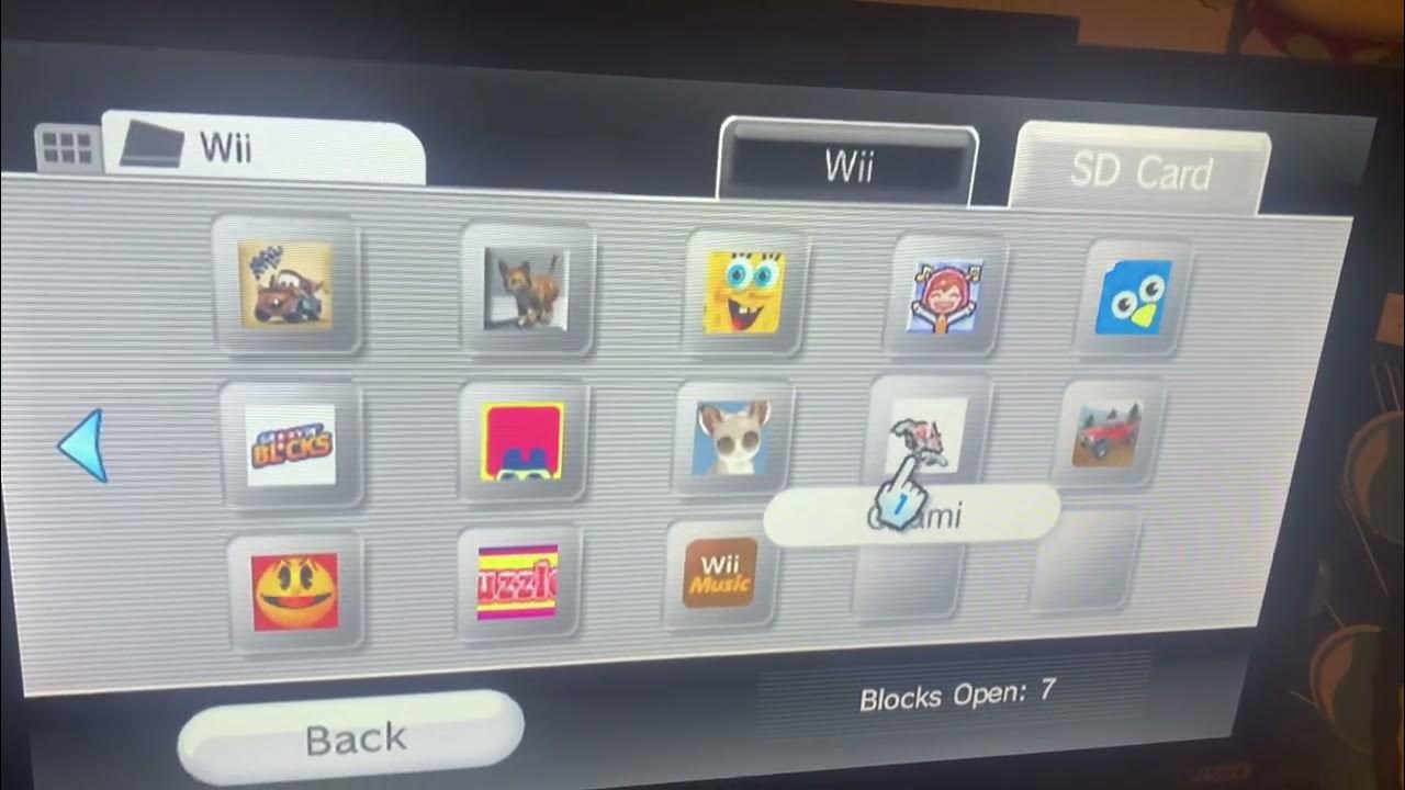 My New Wii Save Data On My SD Card On The Original Wii - YouTube