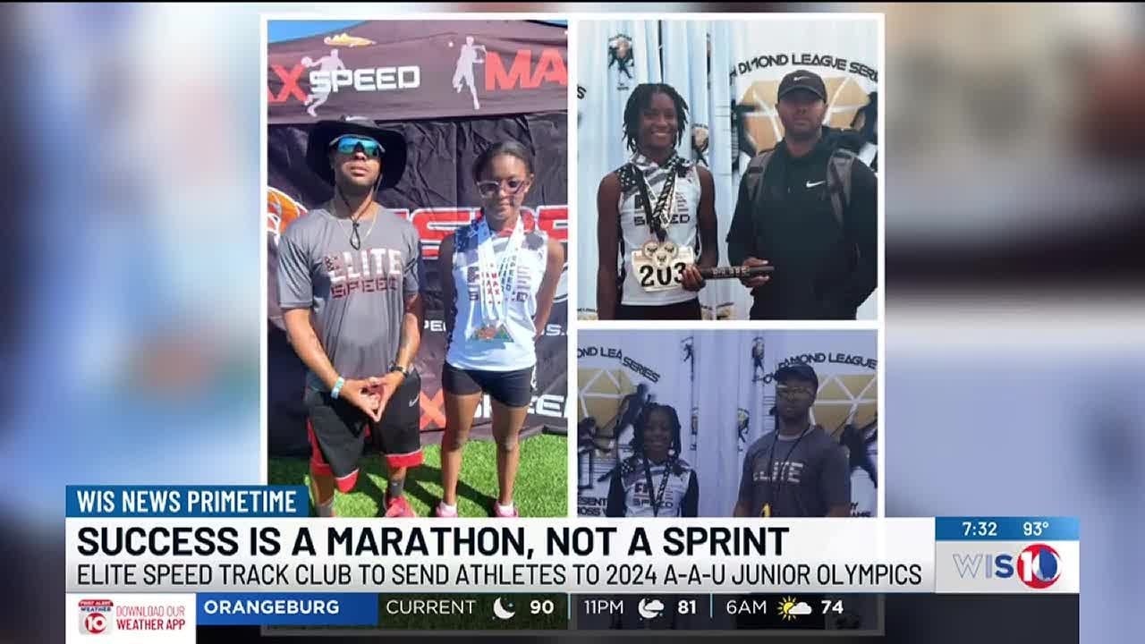 Elite Speed Track Club sends 17 athletes to 2024 Junior Olympics - YouTube