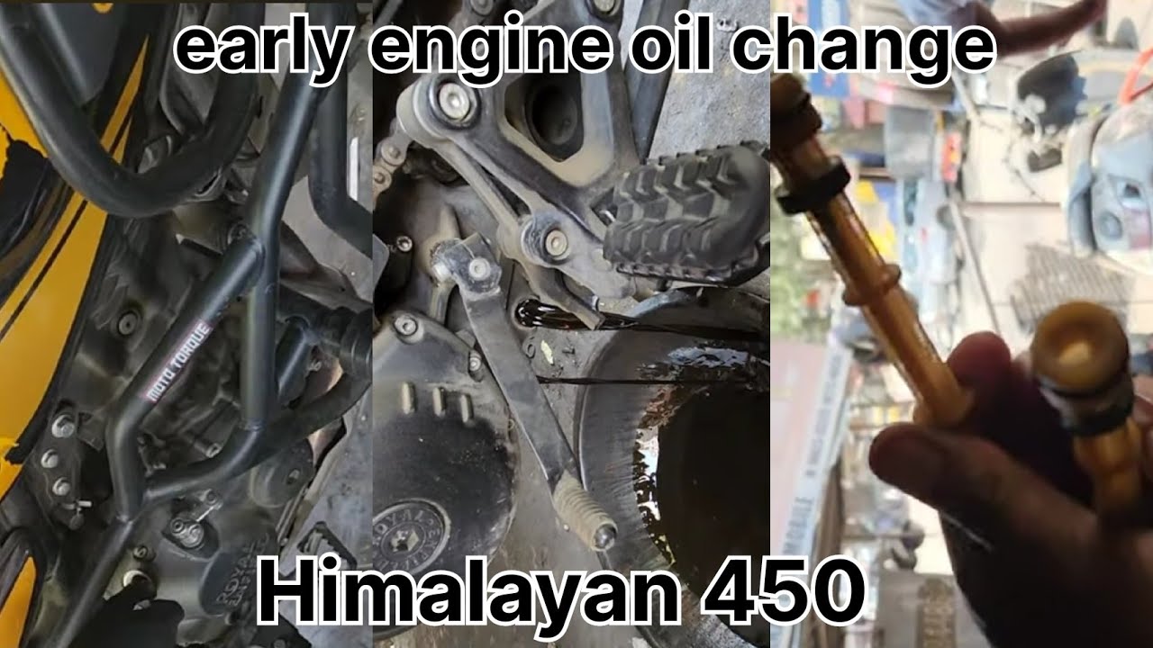 Himalayan 450 issues | why changed oil at 5000 km | #royal enfield ...