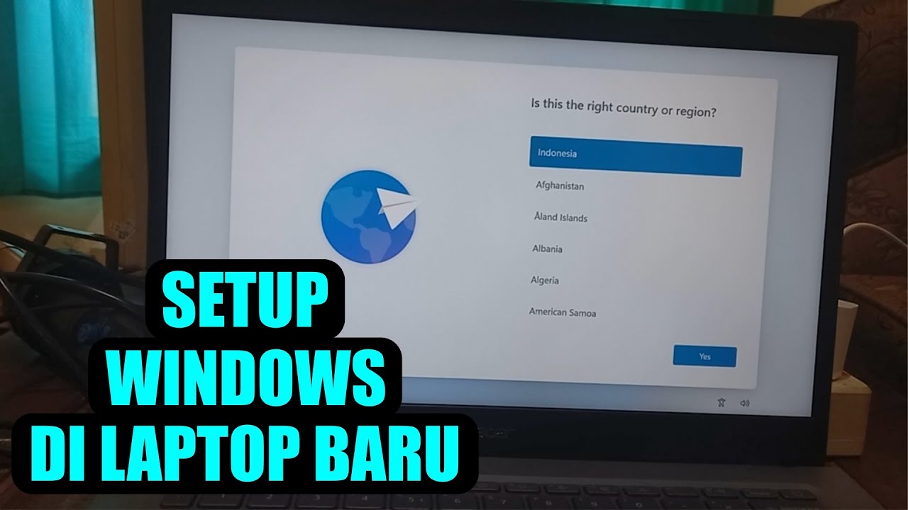 CARA SETUP WINDOWS DAN OFFICE DI LAPTOP BARU | WINDOWS TUTORIAL - YouTube