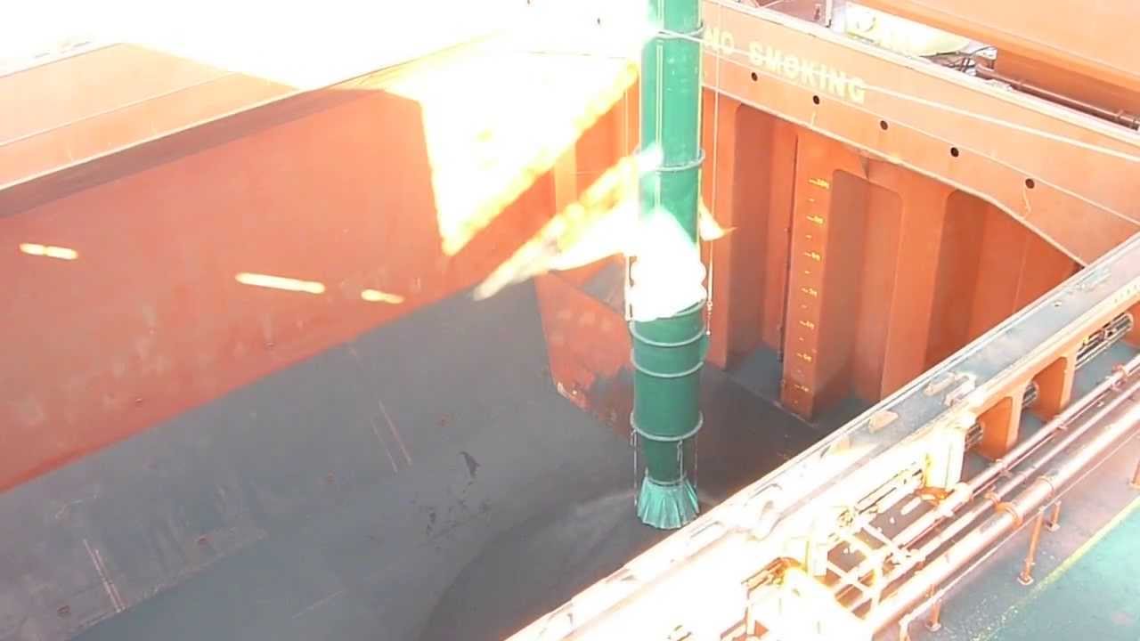 Cleveland Cascades FFT Telescopic Ship Loader Chute handling Titanium ...