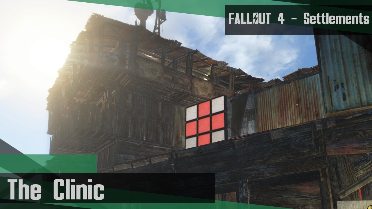 Fallout 4 Settlement - The Clinic - YouTube