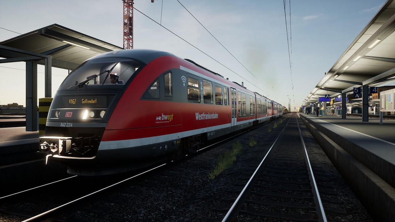 TSW 5 | F11 | BR 642 | Augsburg - Mering - YouTube
