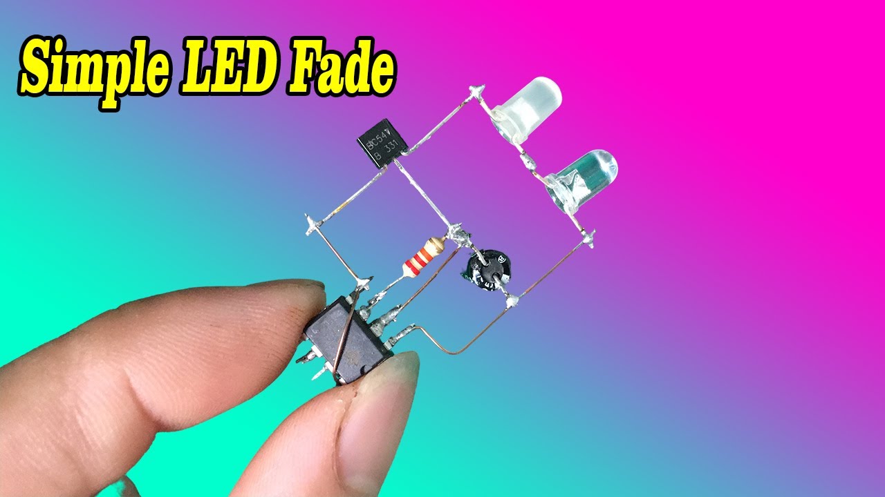 Simple LED Fade Effect To You - YouTube