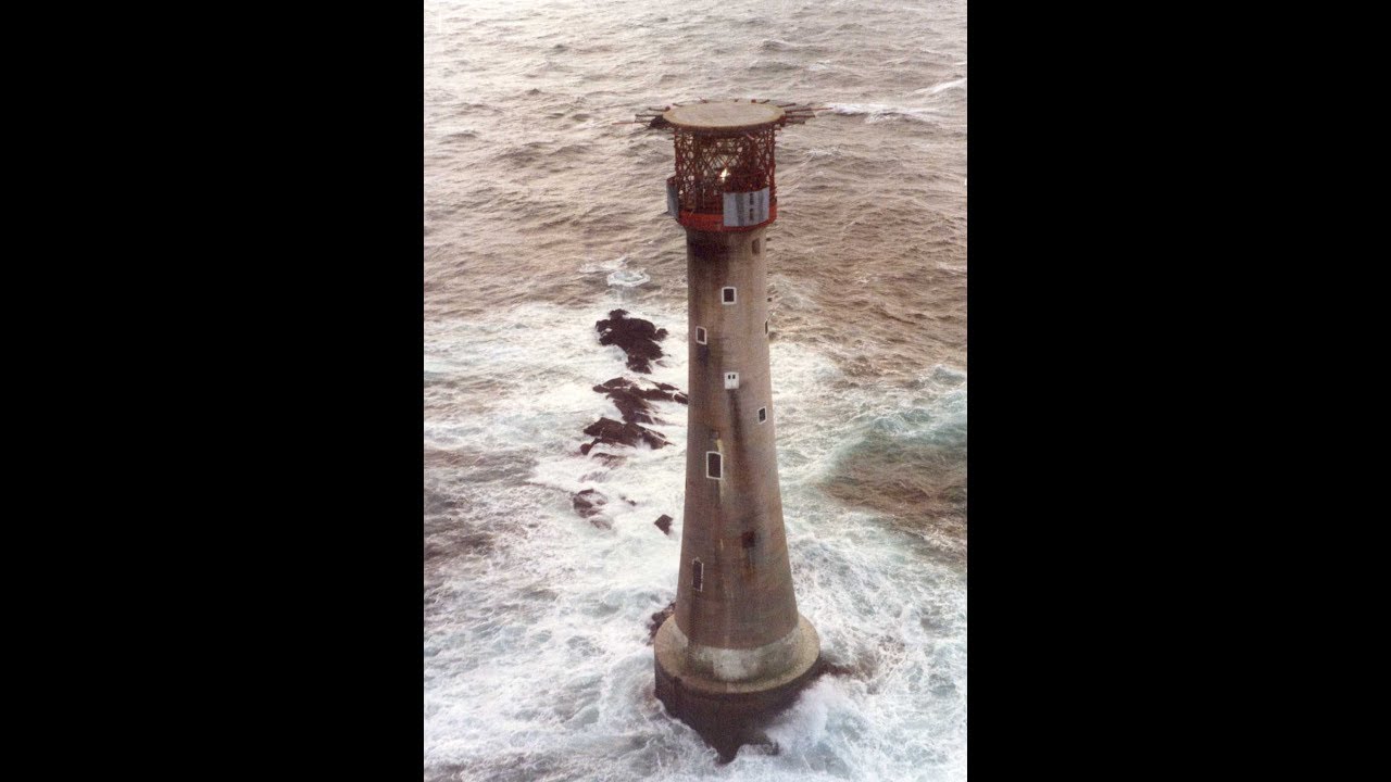 Lighthouses of England, Eddystone Lighthouse, Plymouth. early 1990's ...