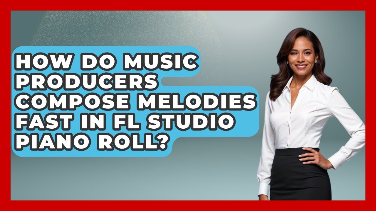 How Do Music Producers Compose Melodies Fast In FL Studio Piano Roll ...