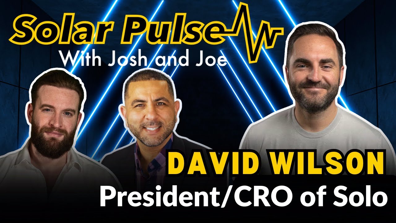 Solar Pulse Podcast Ep.31 - David Wilson - YouTube