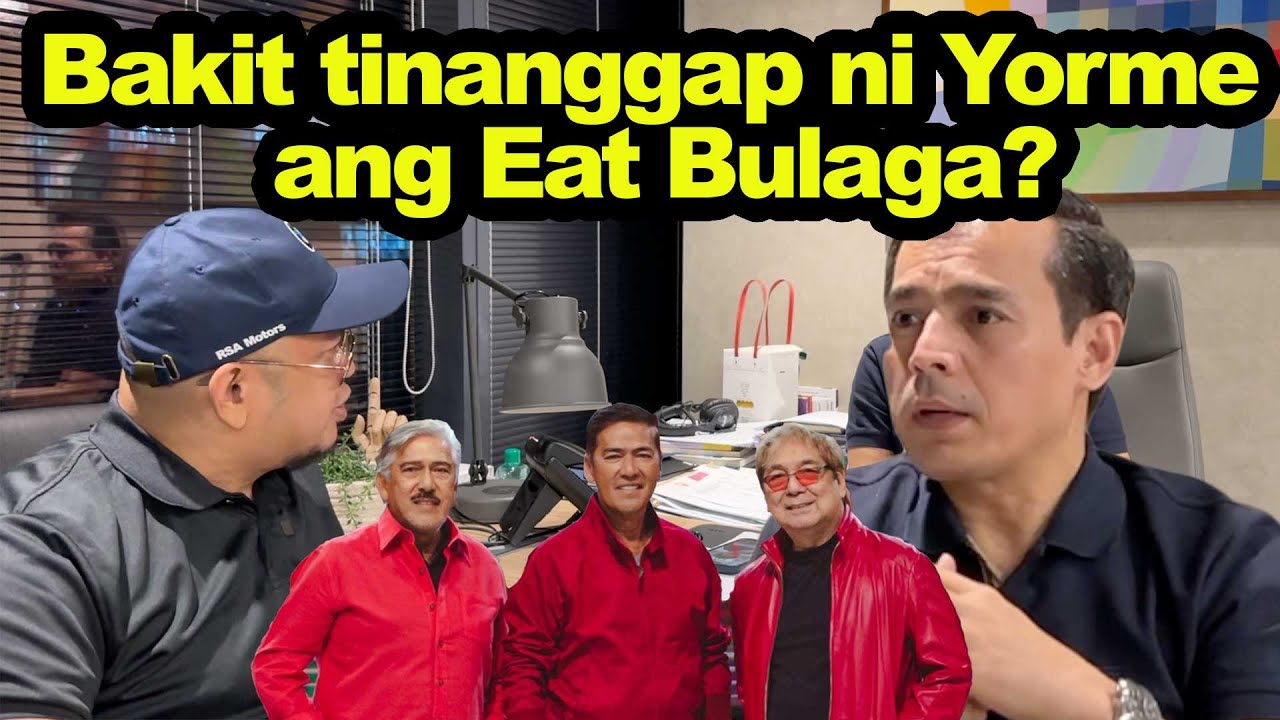 Bakit tinanggap ni Yorme ang Eat Bulaga? - YouTube