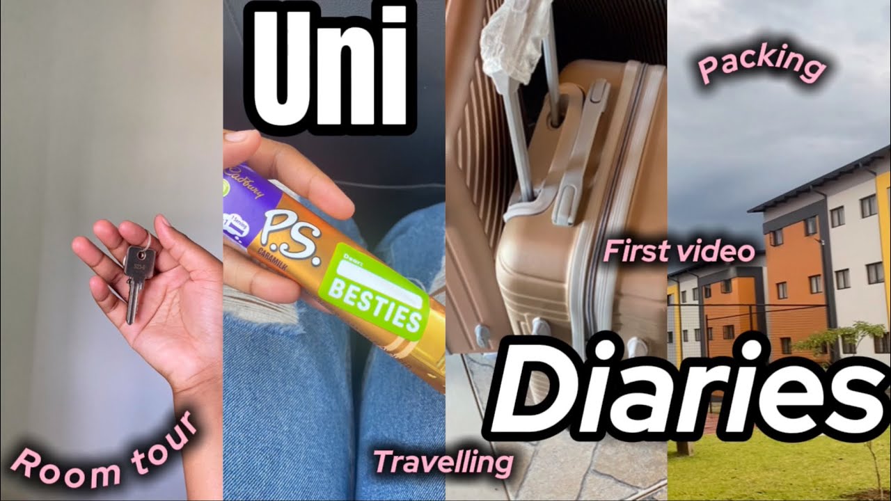 Uni Diaries:Move in to Res Vlog, Luhambo students , First time YouTuber ...