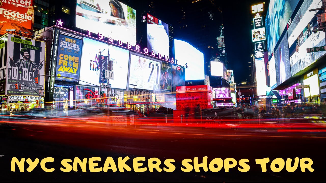NYC SNEAKERS SHOPS TOUR!! FLIGHT CLUB meilleur sneakers shop au monde ...