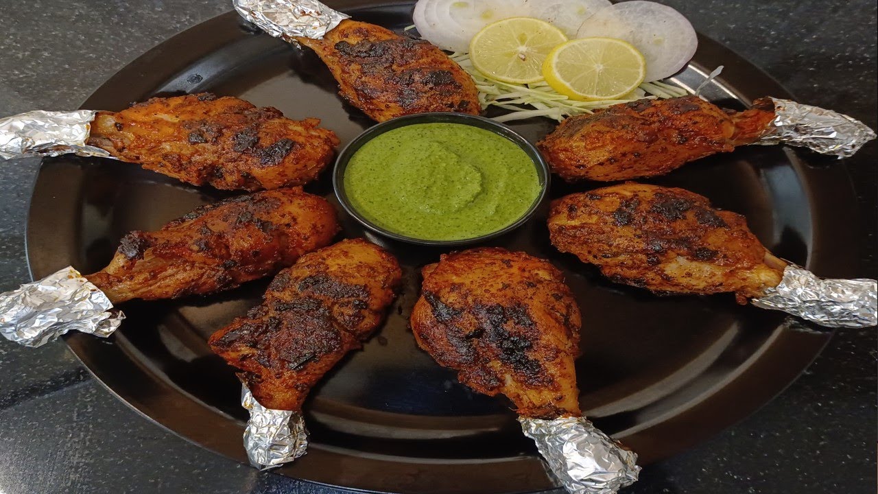 Chicken Tangdi kabab Recipe/ No oven/ No charcoal/ Chicken Drumstick 🍗 ...