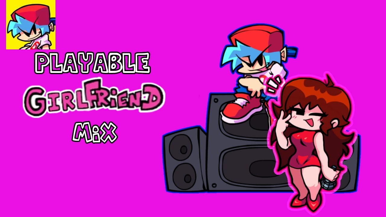 FNF' MOBILE MODS Girlfriend Mix [V-SLICE PORT] MOBILE ANDROID - YouTube