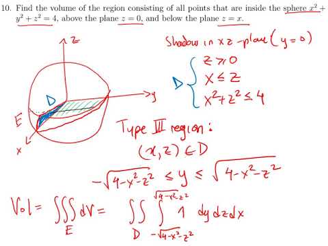 Math 53 Spring 2018 Practice Final Solutions Part II - YouTube