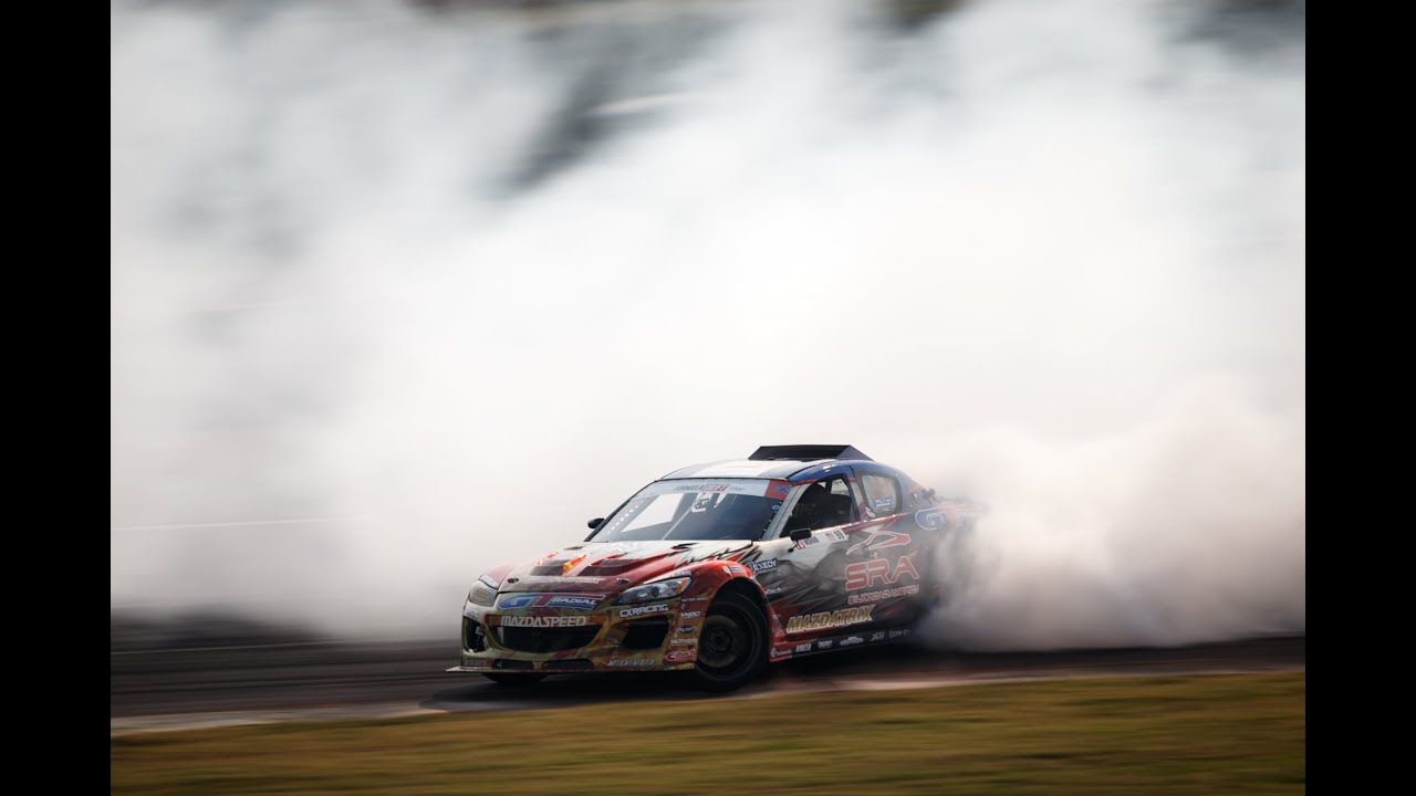 Formula Drift 1000hp 3 Rotor, Mazda RX-8 at Road Atlanta 2015 Mazda RX8 ...