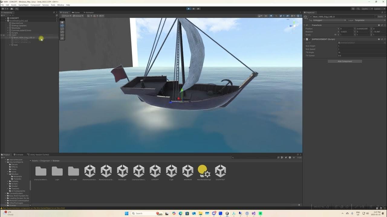 PROJECT YARR - Unity Indie Game Development EP. 2 - YouTube