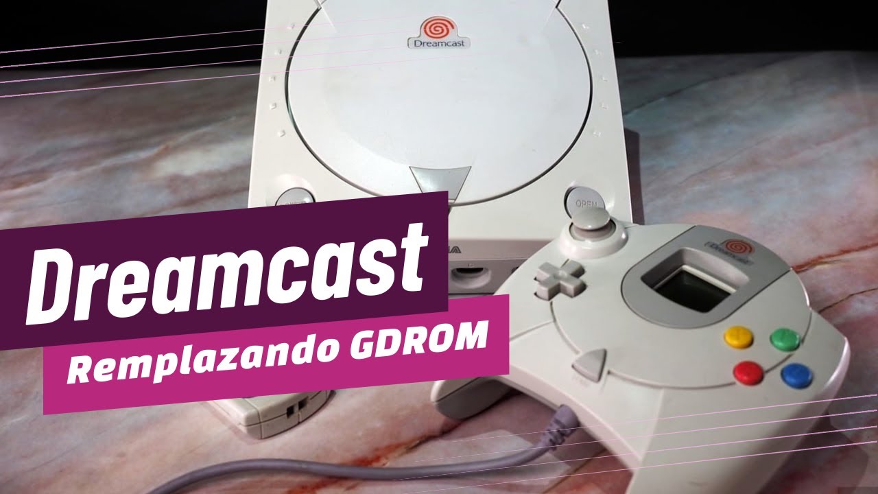 Remplazar lector de GD-ROM Dreamcast (Tutorial) - YouTube