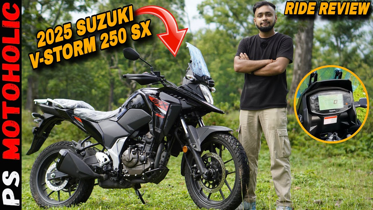 2025 Suzuki V-Storm 250 SX Ride Review - Best Sports Tourer Under 2.5 ...