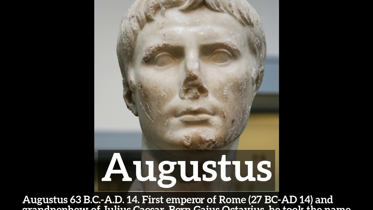 What is Augustus? | How to Say Augustus in English? | How Does Augustus ...