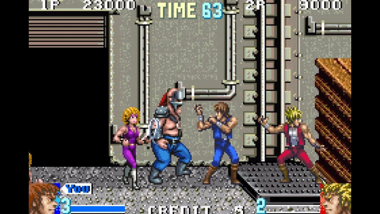 Double Dragon Advance Nivel 2 2P Inutil Sin Daño Enemigo, Sin Muertes ...