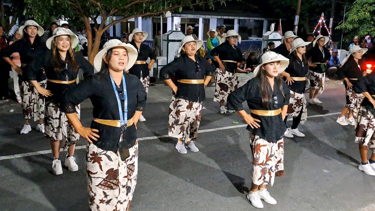 lomba baris kreasi desa duren talun blitar - YouTube