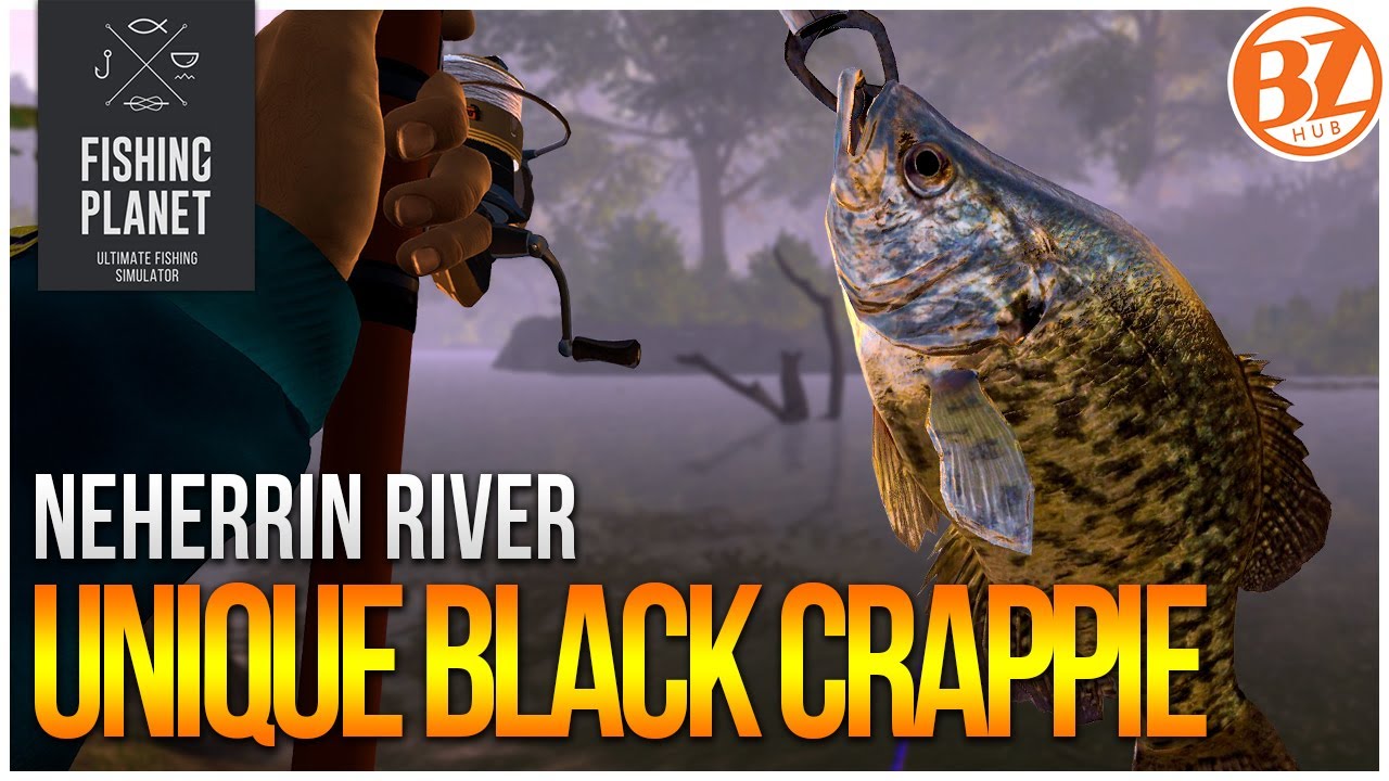Unique Black Crappie of Neherrin River! | (Fishing Planet: Test Your ...